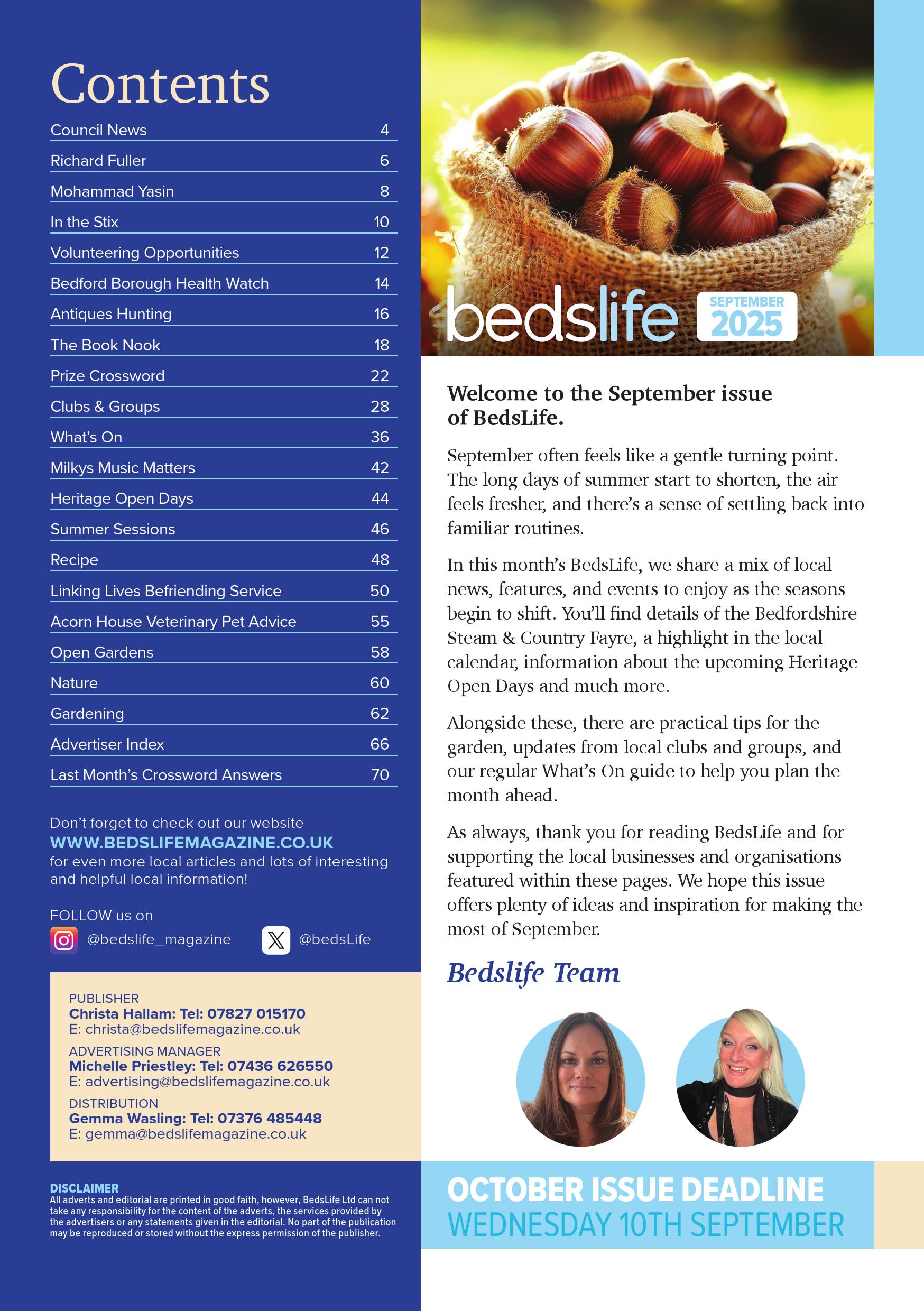 Bedslife Magazine September 2025