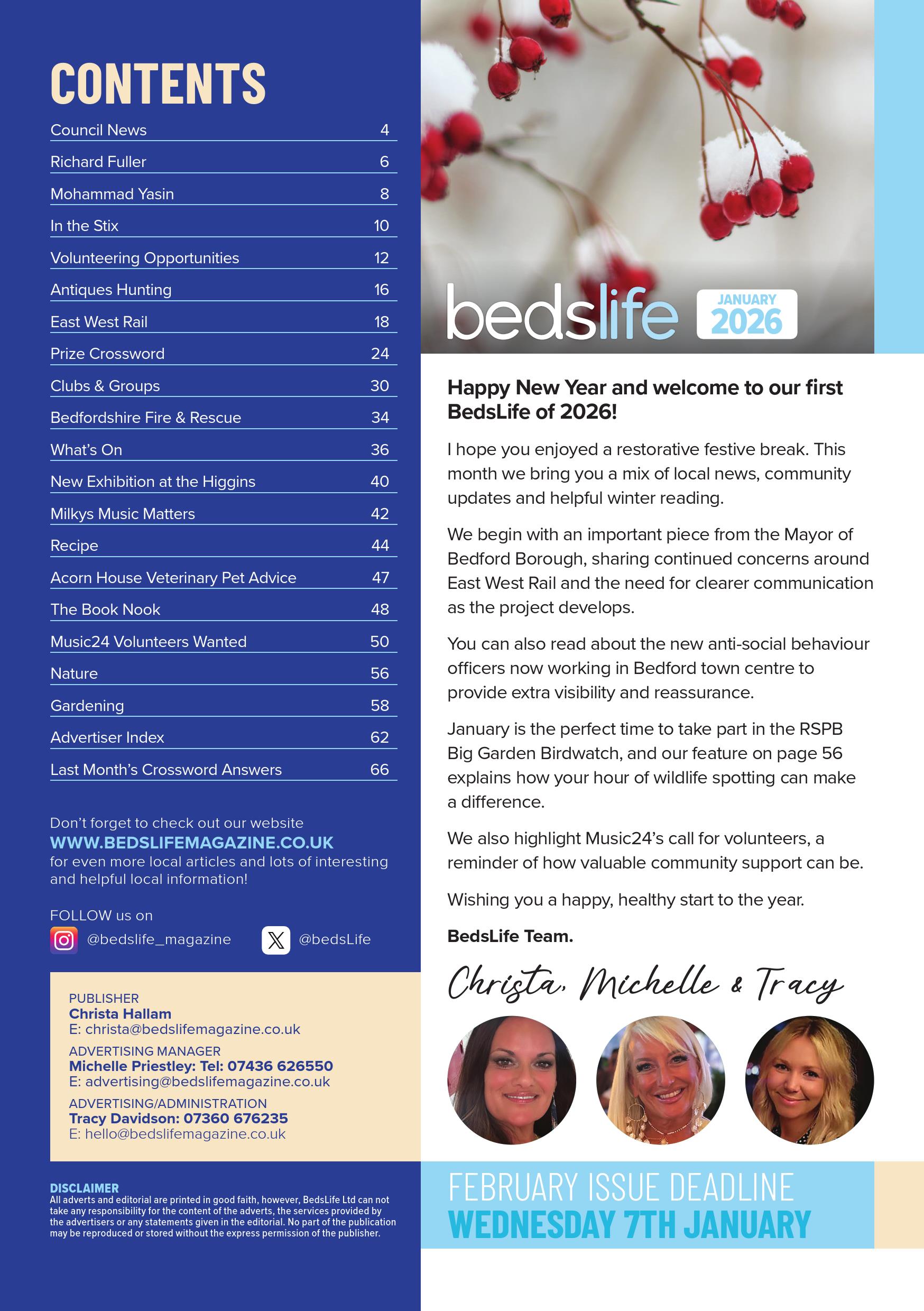 Bedslife Magazine January 2026