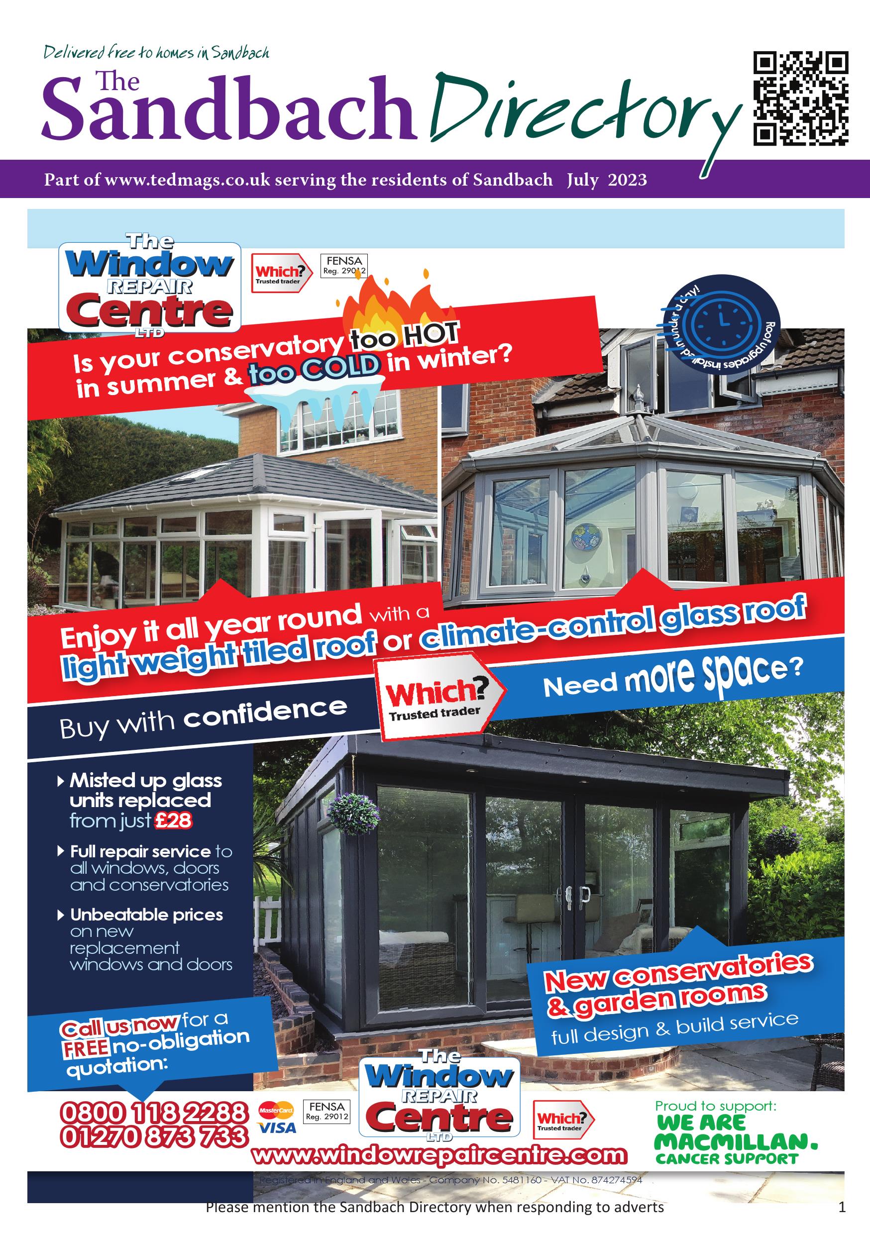 The Sandbach Directory July 2023