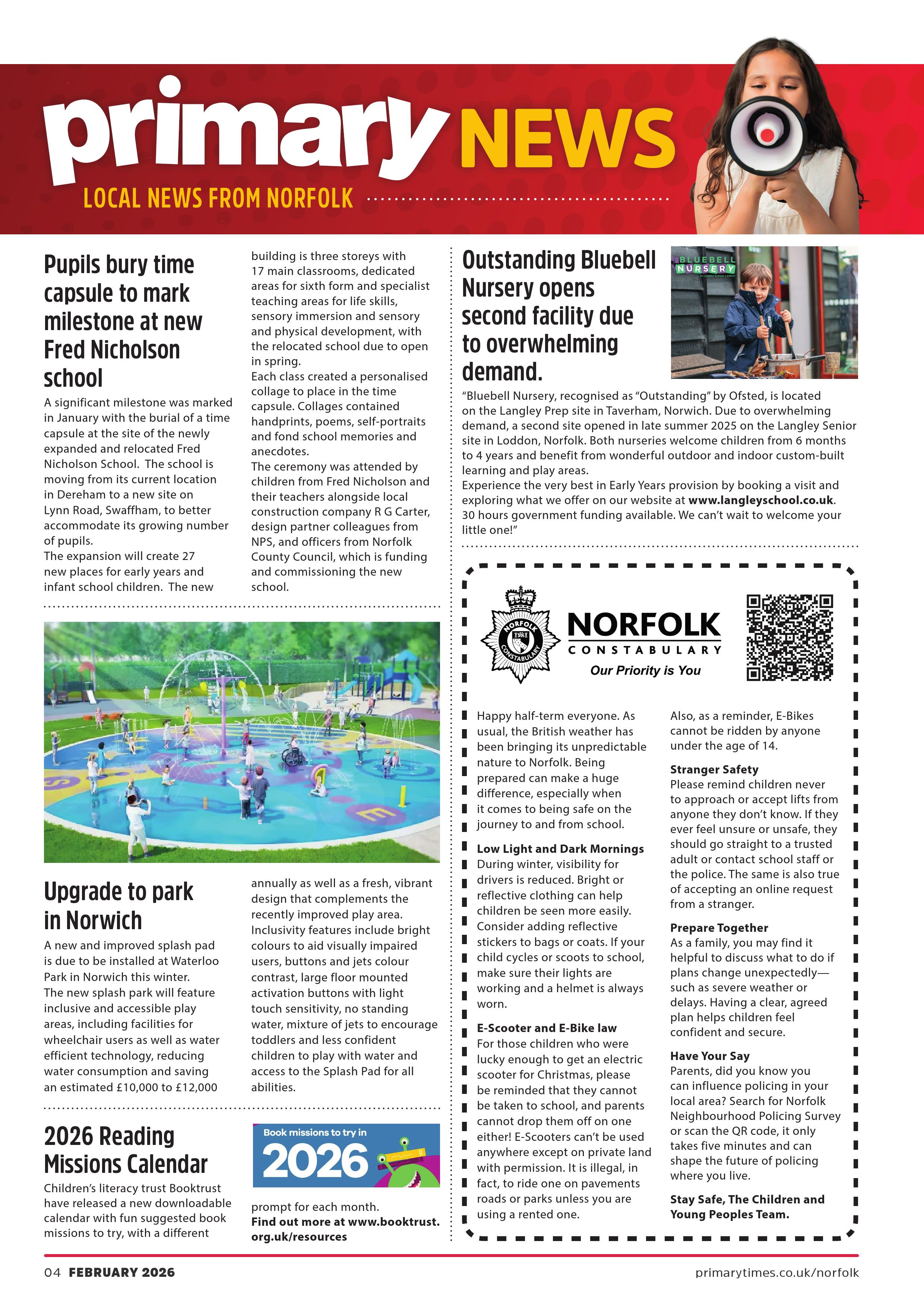 Primary Times Norfolk February 2026