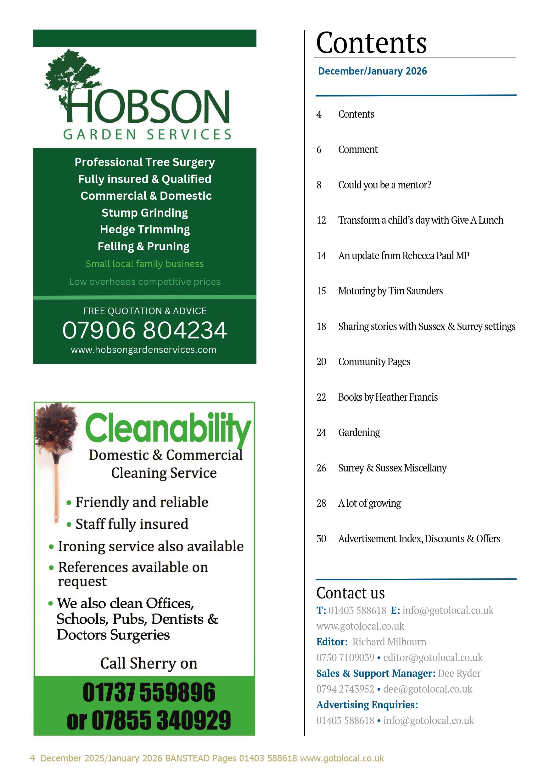 Banstead Pages Dec 2025 / Jan 2026