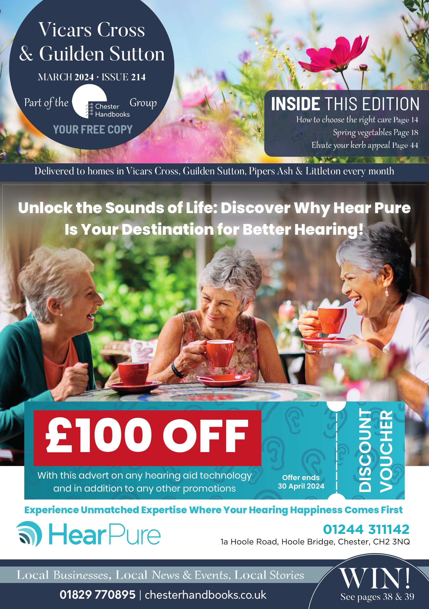 Vicars Cross & Guilden Sutton March 2024