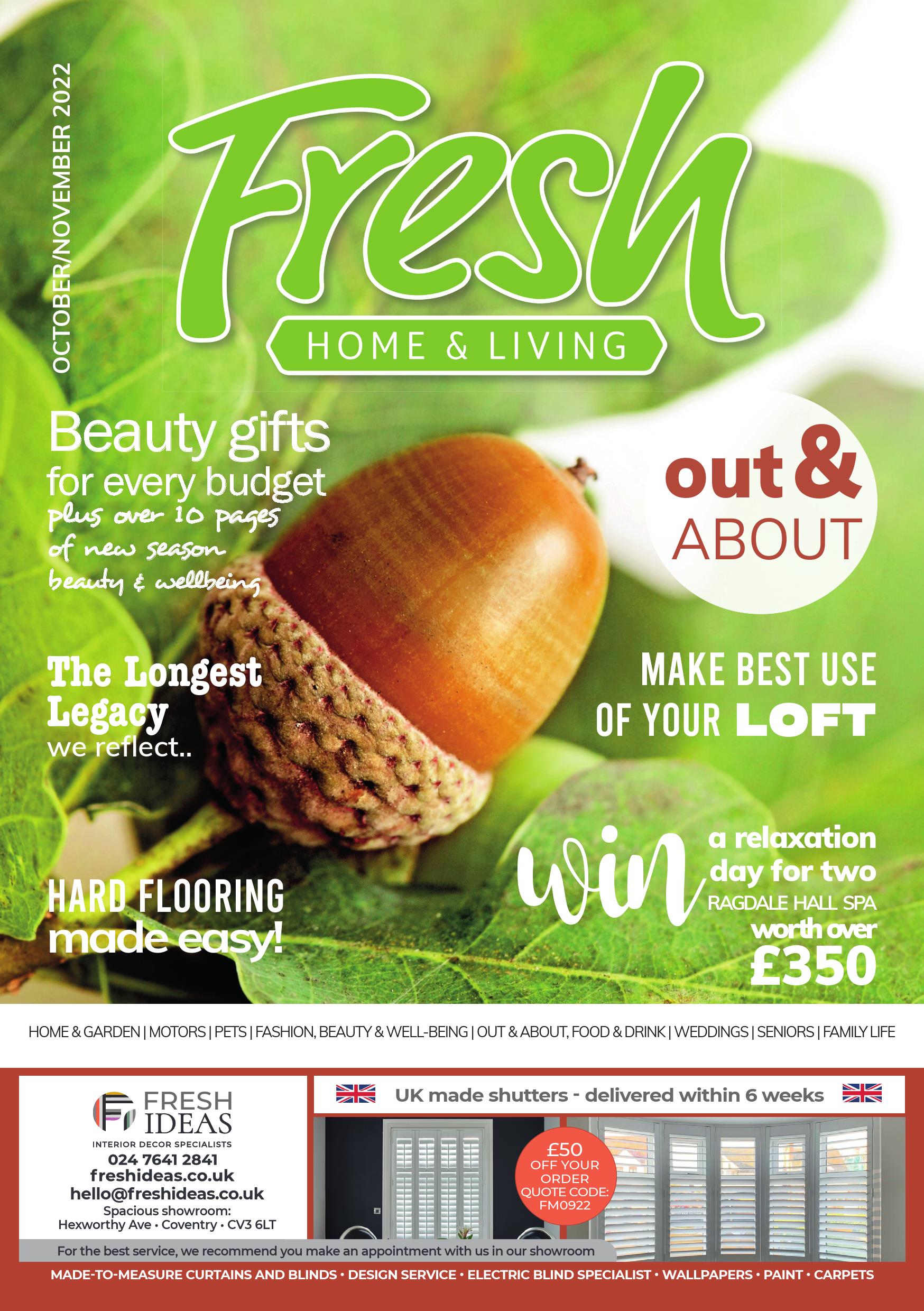 Fresh Home & Living Mag Oct / Nov 2022