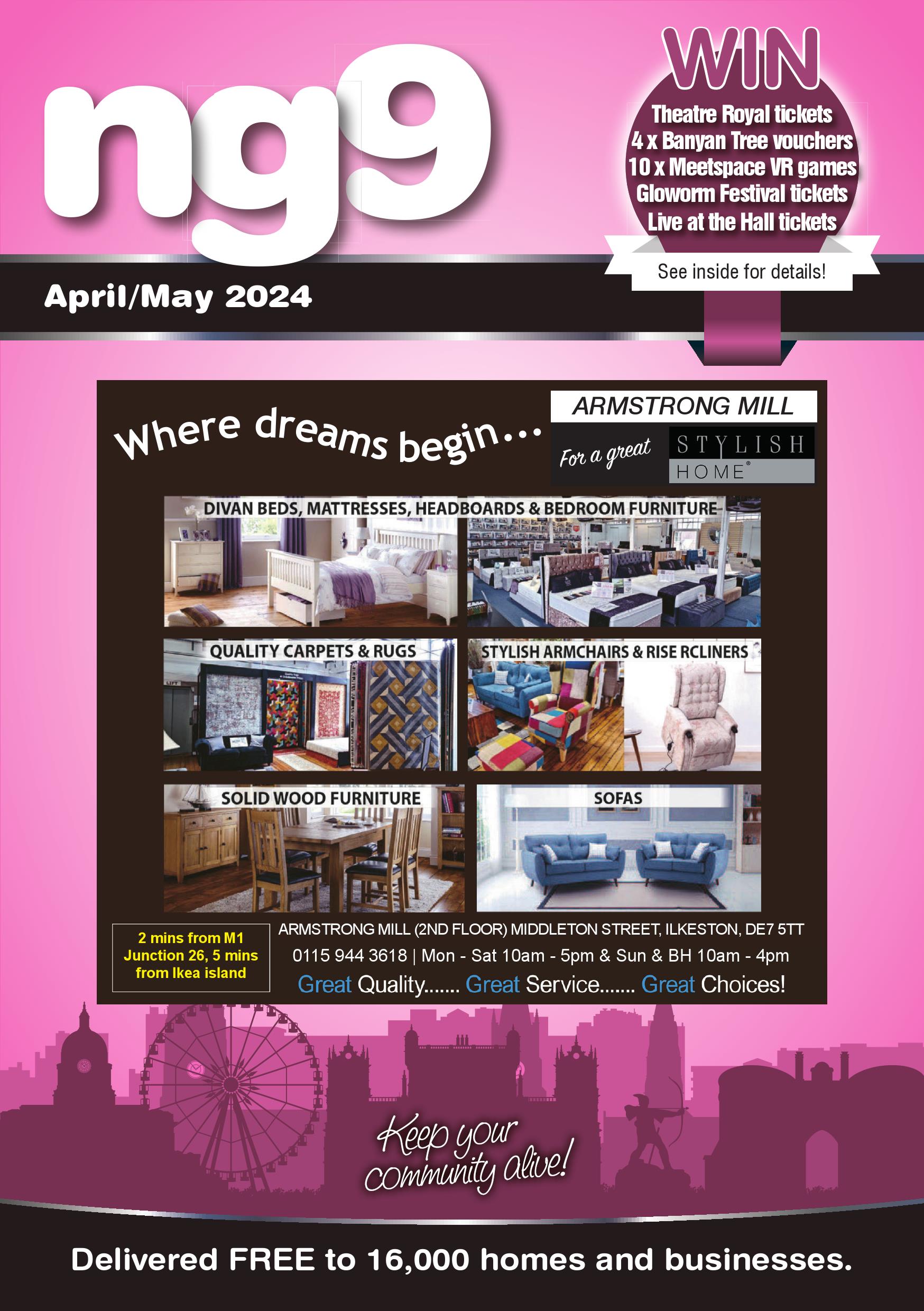 Ng9 Bramcote, Stapleford, Toton etc Apr / May 2024